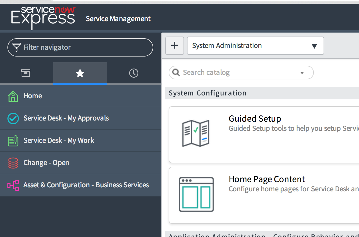 Setting default ServiceNow mobile icons (bookmarks) for all users ...