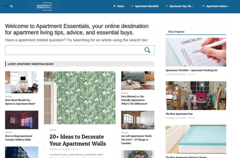 Apartment Essentials - Pericror